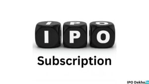IPO Subscription Status | Live IPO Subscription NSE | BSE