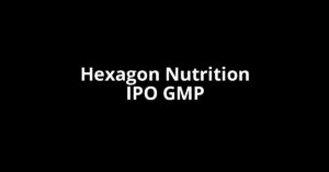 Hexagon Nutrition IPO GMP Today